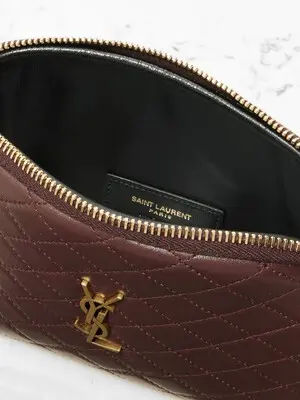 Saint Laurent Gaby Shoulder Bag - Burgundy