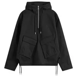 Jordan X Travis Scott Half Zip Jacket In Black - 40% Off