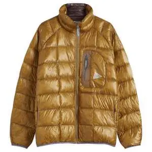AND WANDER Diamond Stitch Down Jacket