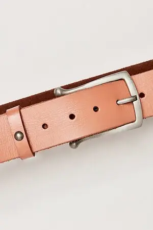 Free People Brooks Buckle Belt - Cantaloupe