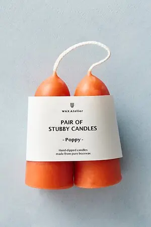 Free People Wax Atelier Stubby Candle - Poppy