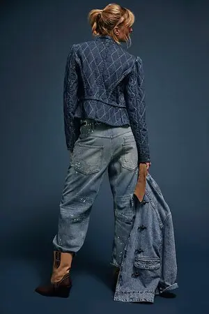 Free People Peggy Quilted Jacket