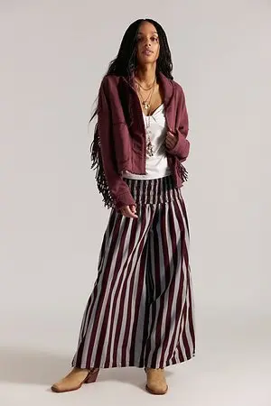 RAGABOND Wyatt Fringe Cardigan - Hickory