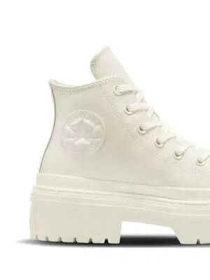 CONVERSE Lugged Heel Platform High-top Sneakers - Neutrals