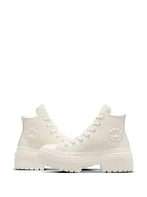 CONVERSE Lugged Heel Platform High-top Sneakers - Neutrals