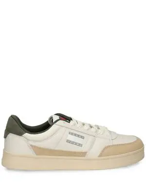 Tommy Hilfiger Tonal-logo Leather Trainers