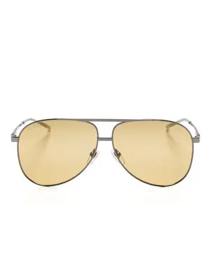 Gucci Pilot-frame Sunglasses - Grey