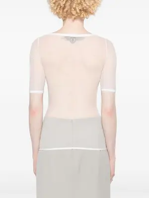 NENSI DOJAKA Triangle-bra Jersey T-shirt