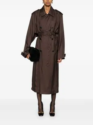 Saint Laurent Silk Trench Coat