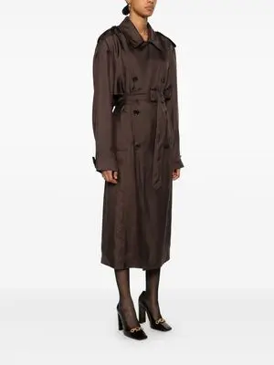 Saint Laurent Silk Trench Coat