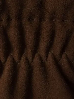 Prada Suede Gloves - Brown