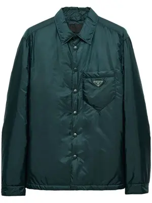 Prada Re-Nylon Shirt - Green | Editorialist