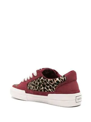 Amiri Sunset Skate Leopard-print Sneakers - Red