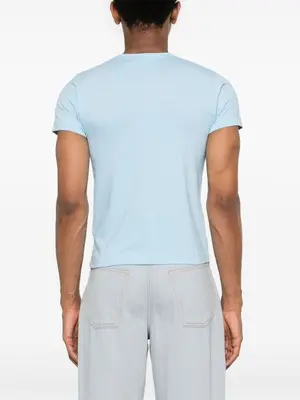 Play Comme Des Garcon Heart-print T-shirt - Blue