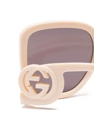 Gucci Oversize-frame Sunglasses