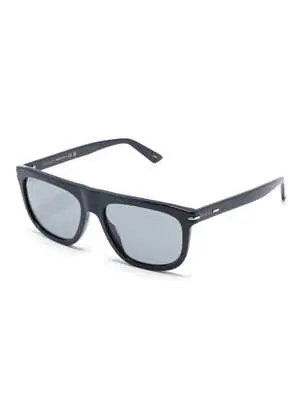 Gucci Oval-frame Sunglasses - Blue