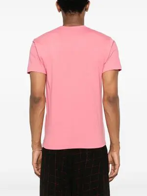 Play Comme Des Garcon Heart-print T-shirt - Pink