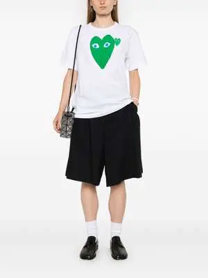 Play Comme Des Garcon Heart-print T-shirt