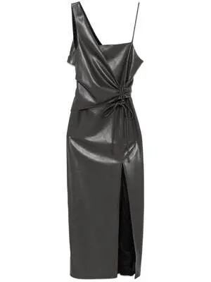 Nanushka Asymmetric Midi Dress
