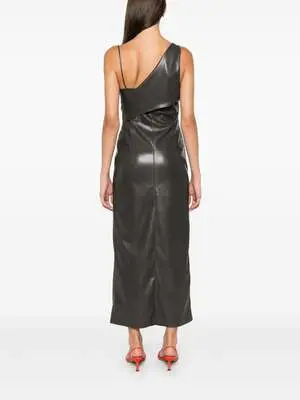 Nanushka Asymmetric Midi Dress