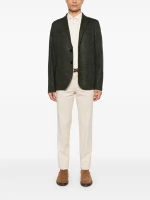Harris Wharf London Mélange-effect Blazer