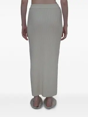 Rosetta Getty Wool-cashmere Skirt