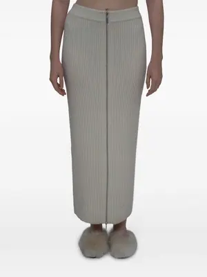 Rosetta Getty Wool-cashmere Skirt