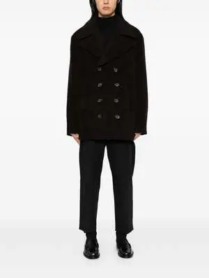 Dolce & Gabbana Double-breasted Melange Coat