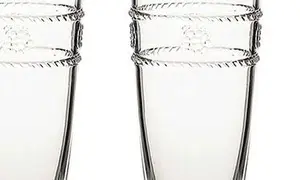 JULISKA Isabella Set Of 4 Acrylic Champagne Flutes - Clear