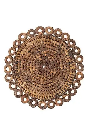 JULISKA Rustic Ring Set Of 4 Placemats - Natural