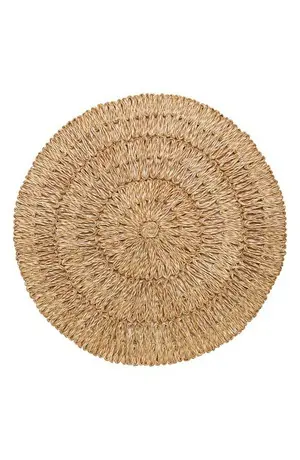 JULISKA Set Of 4 Straw Loop Placemats - Natural