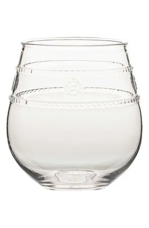 JULISKA Isabella Set Of 4 Acrylic Stemless Wine Glasses