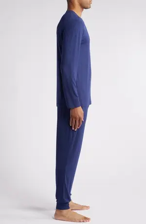 Nordstrom Moonlight Modal Blend Pajamas - Navy Peacoat