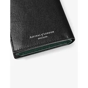 ASPINAL OF LONDON Billfold Logo-embellished Leather Wallet