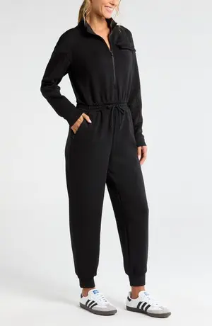 Zella Lift Off Long Sleeve Jumpsuit