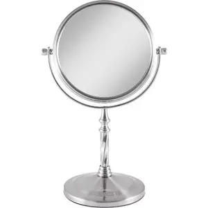 ZADRO Makeup Mirror With 5x/1x Magnifications - Satin Nickel