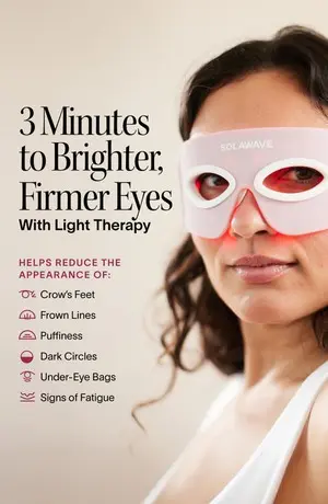SOLAWAVE Eye Recovery Pro Led Light Therapy Eye Mask - Pink