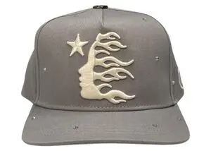 HELLSTAR Og Logo Rhinestone Cap - Grey