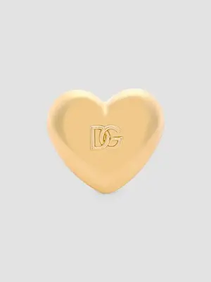 Dolce & Gabbana Goldtone Heart Logo Ring