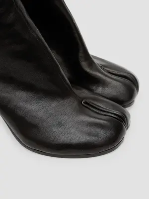 MAISON MARGIELA Tabi 75mm Leather Ankle Boots
