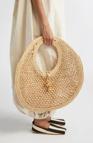 Jacquemus Le Spiaggia Round Bag - Natural 142