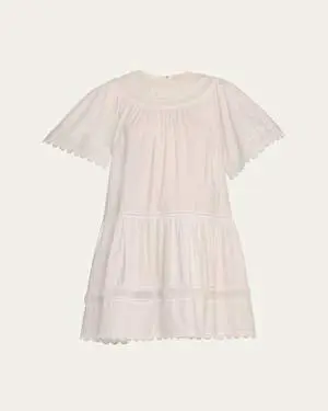 Ulla Johnson Ulla Johnson Oumi Cotton Mini Dress - Cowrie