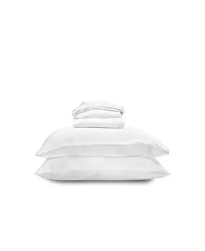 ETTITUDE Luxe Cleanbamboo Sateen+ Sheet Set, King Cloud