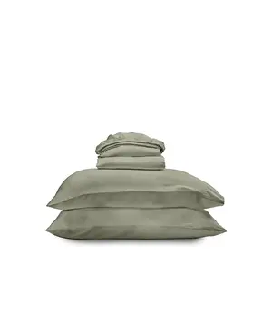 ETTITUDE Luxe Cleanbamboo Sateen+ Sheet Set - Fern