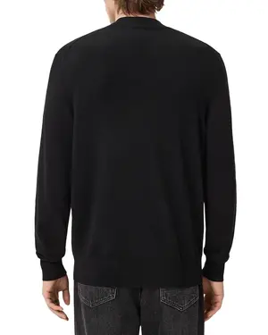 ALLSAINTS Kilburn Wool & Nylon Regular Fit Mock Neck Sweater