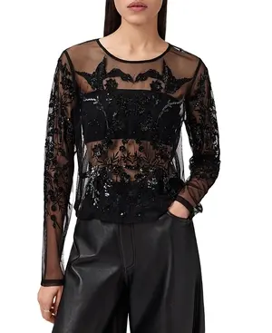 Allsaints Embellished Blouses