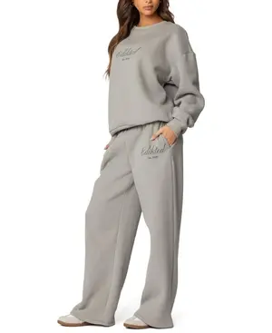 EDIKTED Get Sweatpants - Gray