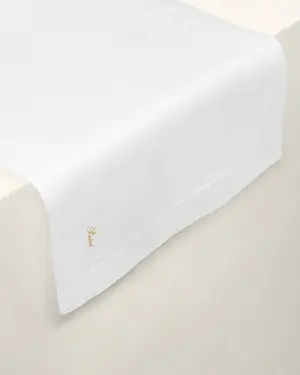 PRATESI Bianchissima Table Runner, 15 X 108