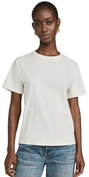 Sold Out NYC Lightweight Jersey Crewneck T-shirt - Cream