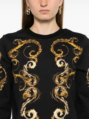Versace Barocco Print Sweatshirt